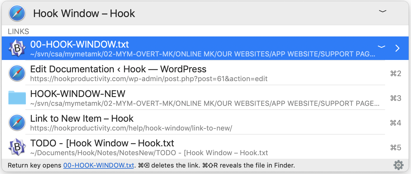 Hook Window – Hook