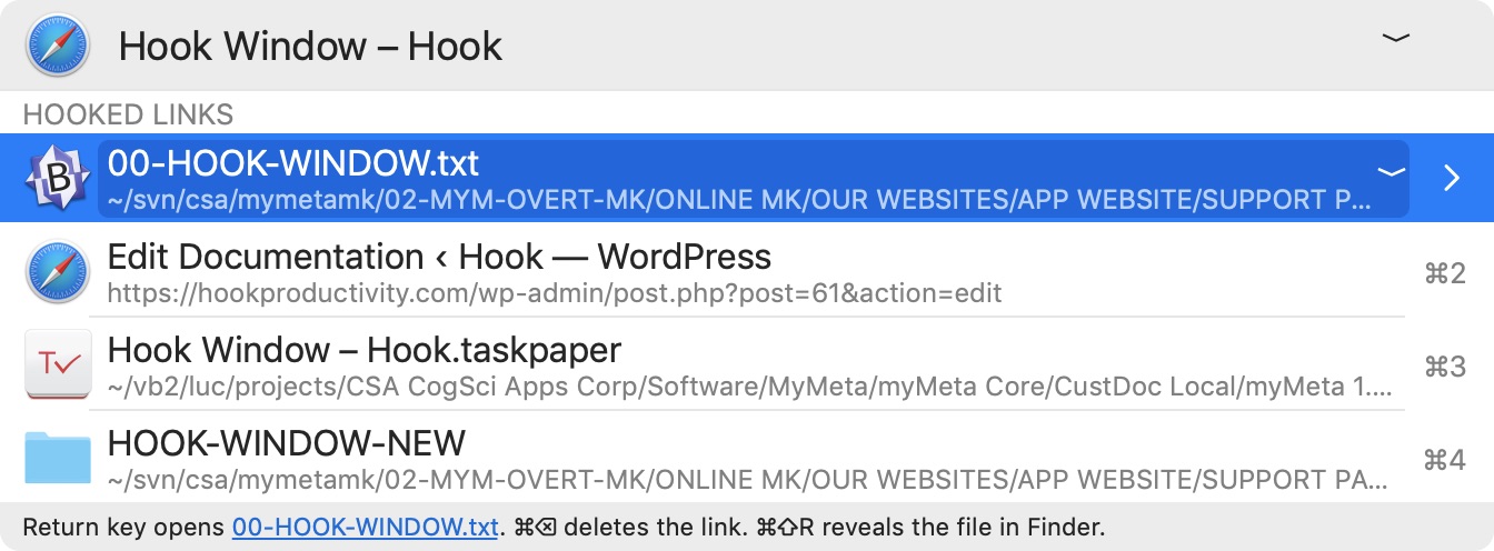 Hook Window – Hook