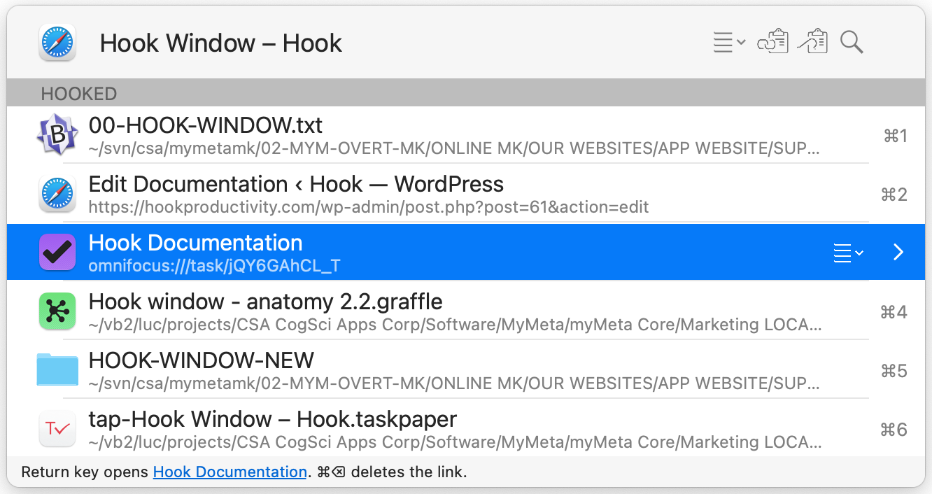 Hook Window – Hook